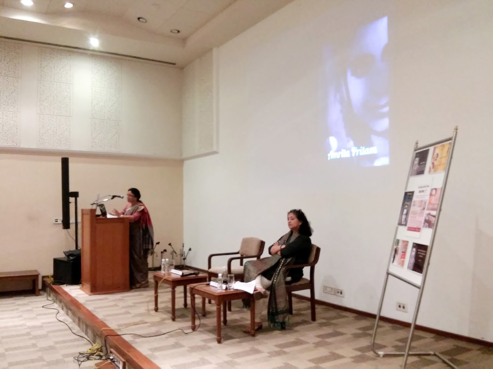 Nehru Centre Library,Mumbai: Discussion on the life and works of Amrita ...