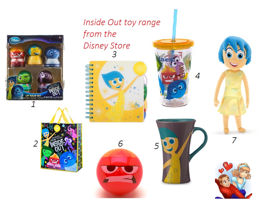 Review: Inside Out Comes To The Disney Store - Emmy's Mummy