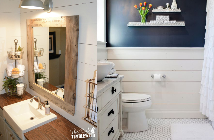 Lifestyle | Rustic Bathroom Inspo with PlumbTile.com | XO | Noelle
