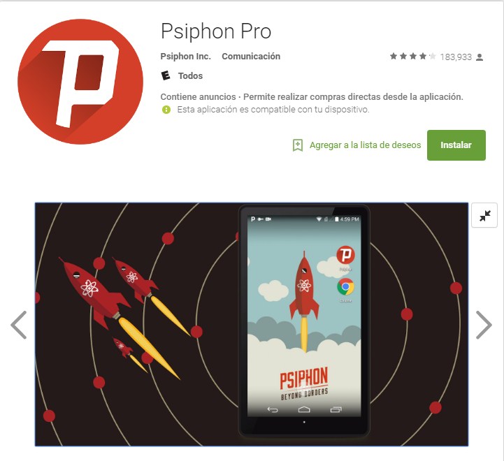 Psiphon android - dsamanage