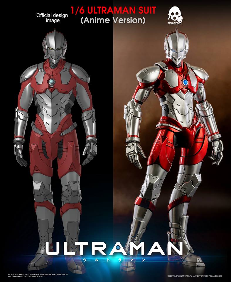 ULTRAMAN ANIME Transformation Clip & Pre-Order for 1/6 Collectible from ...