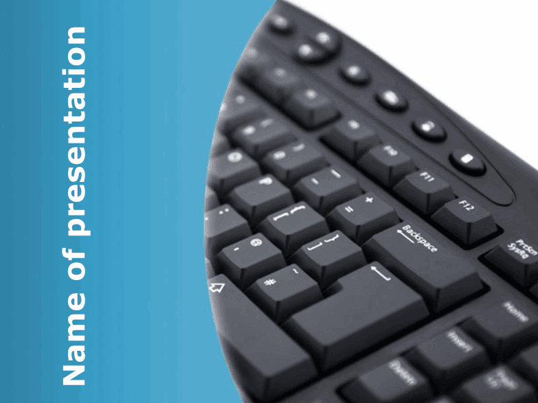 Keyboard - PPT TEMPLATE