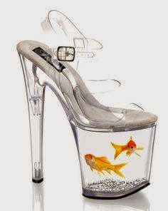 Amazing High Heels Shoes with Fish in them | Fashionate Trends