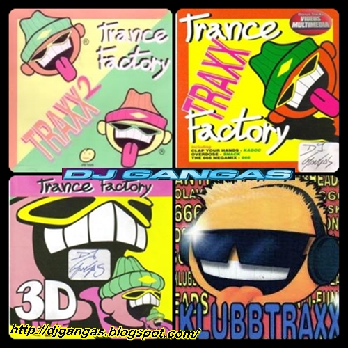 DJ GANGAS: Trance Factory 3 CD & CD Klubbtraxx