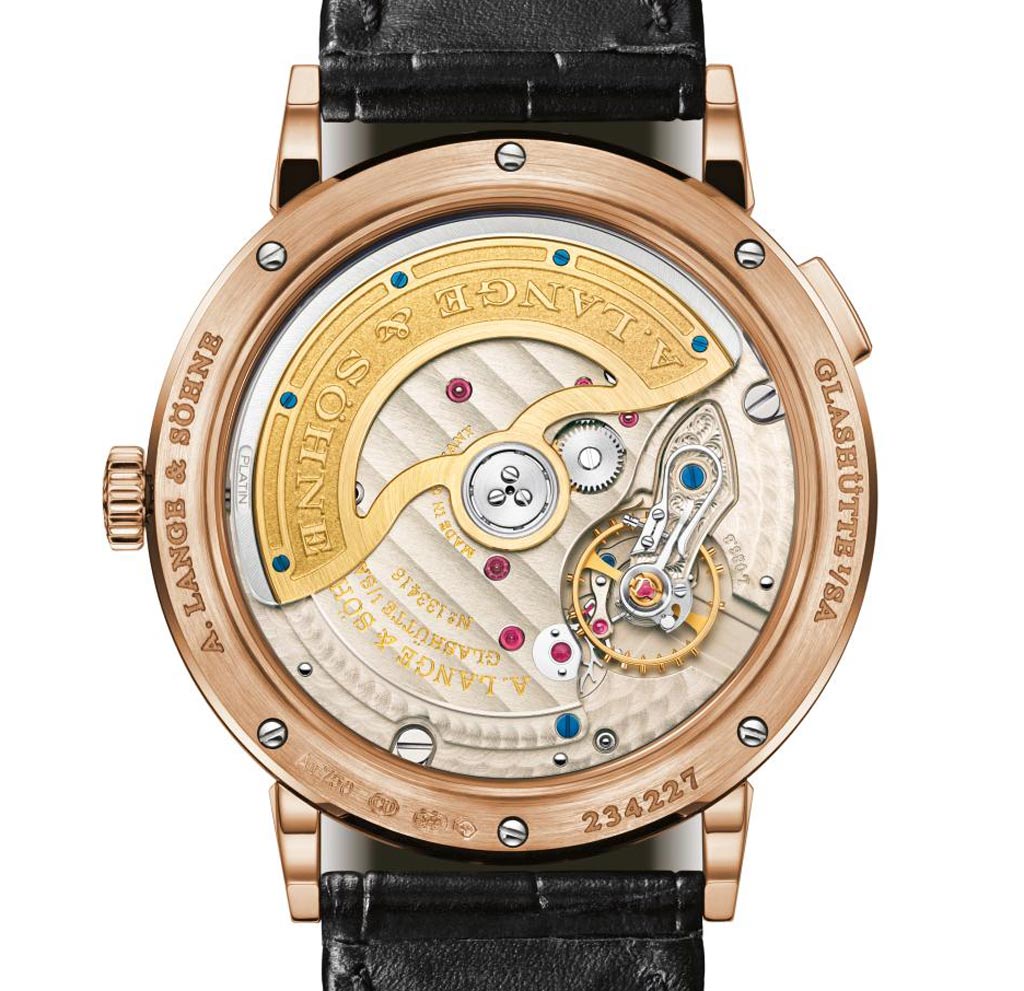 A. Lange & Sohne - Saxonia Outsize Date and Saxonia Moon Phase, Black ...