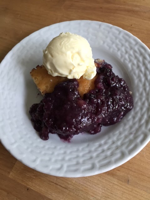 Sew Many Ways...: Easy Blueberry Cobbler Recipe...