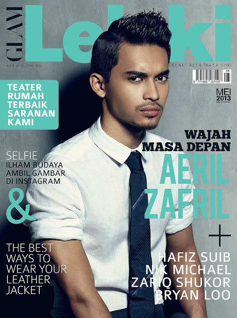 DOMINASI LELAKI: Aeril Zafril Pilihan GLAM Lelaki Mei 2013