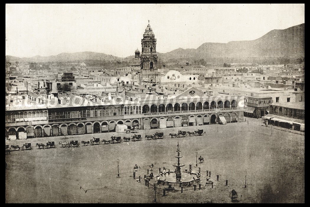 La Lima Que Se Fue ...: FOTO DETALLES - 1860 - Plaza de Armas de Lima