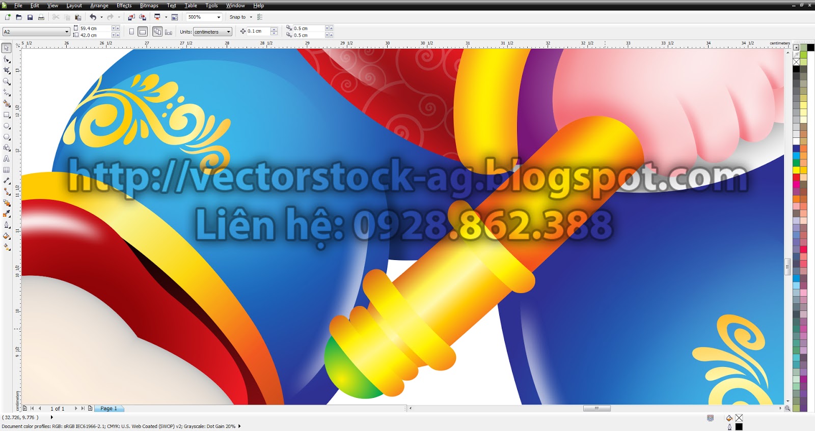 Vector con chuột cầm lồng đèn 2020 - 150.000 đ