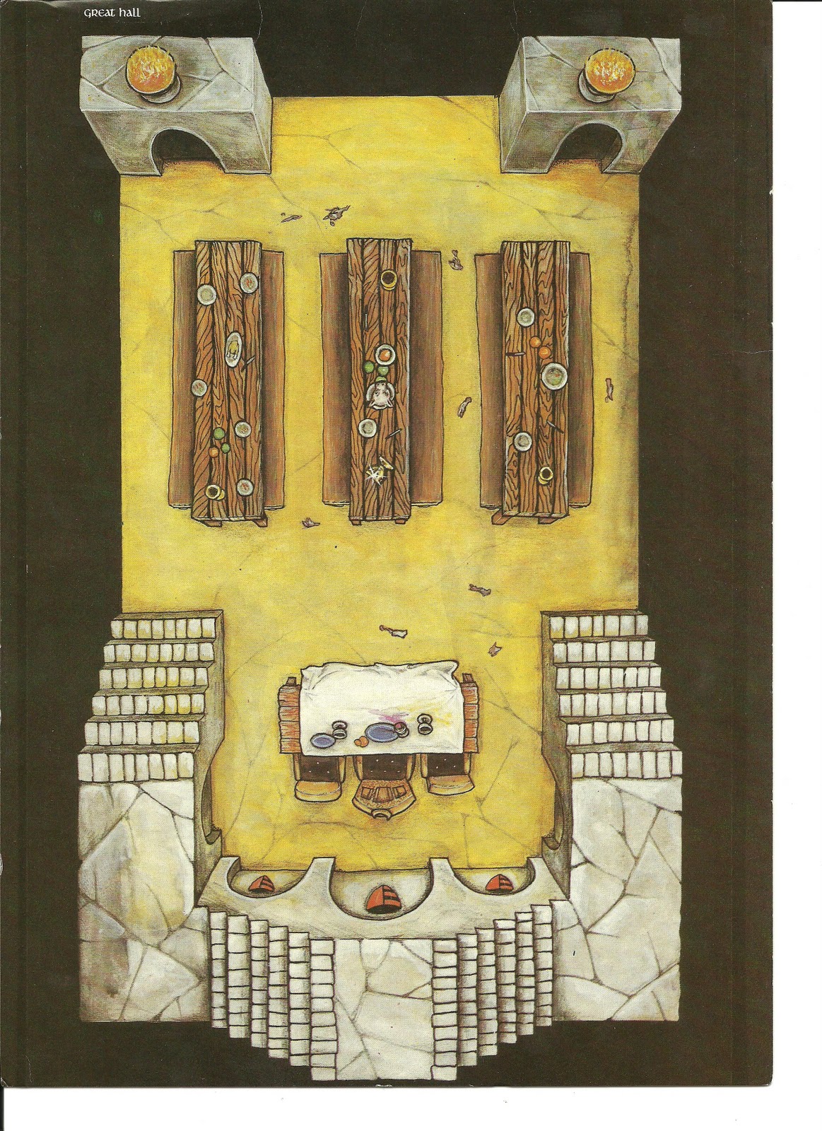 David's RPG: dungeon rooms