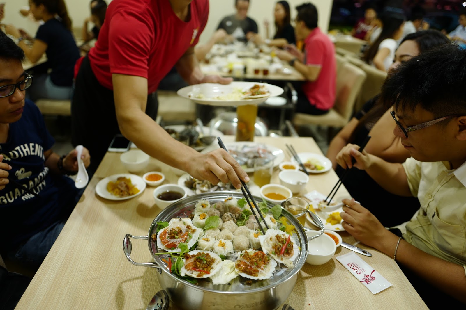 JE TunNel: Sauna Steamboat @ COCO STEAMBOAT(海底炉)~ “蒸”好味, Steam Out the ...
