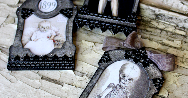 Pixie Hill: Grim ATC Reliquaries