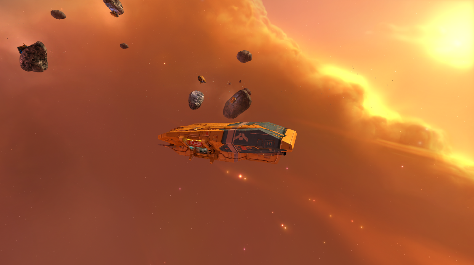 "Homeworld 2 Remastered" Hiigaran Ships: Mobile Refinery