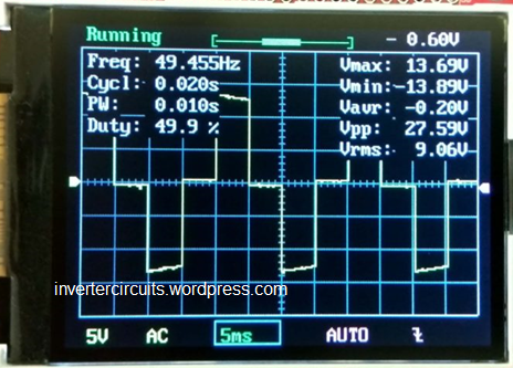 Simple Modified Sine Wave Inverter Circuit