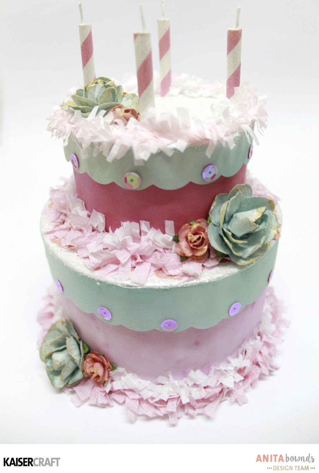 Birthday Cake Gift Box and Cupcake Toppers | Kaisercraft DT - Neat and ...