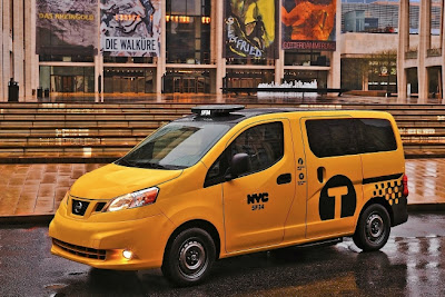 Sociolatte: New York City to get a new fleet of Taxis - Nissan NV200