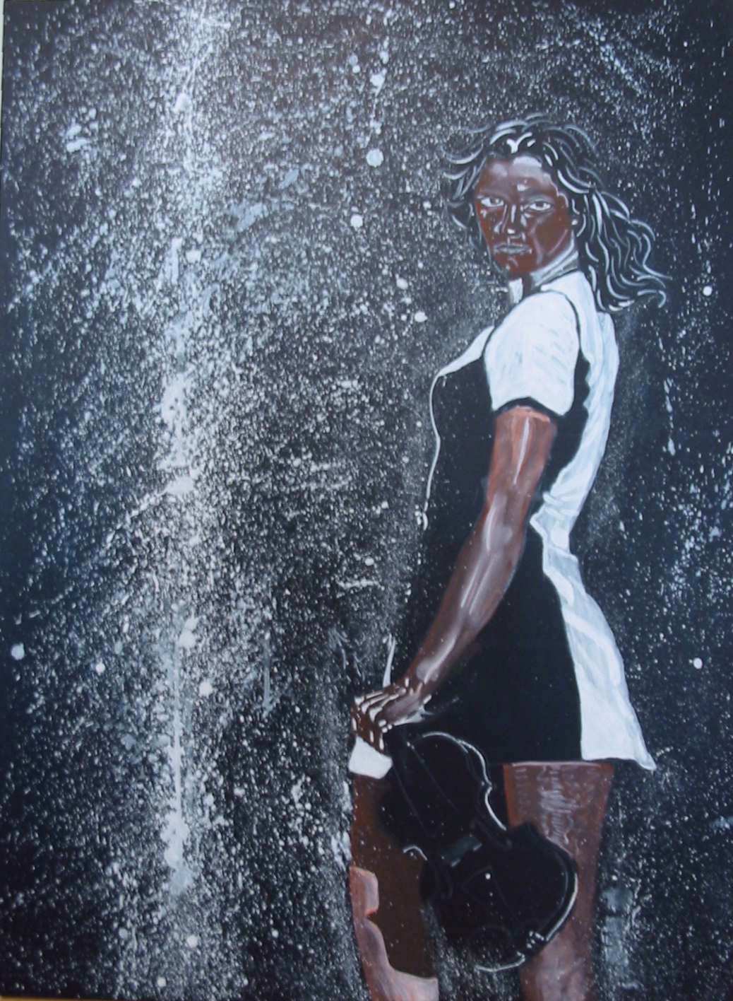 Edward de Gale, Toronto Pianist: Violinist Paintings