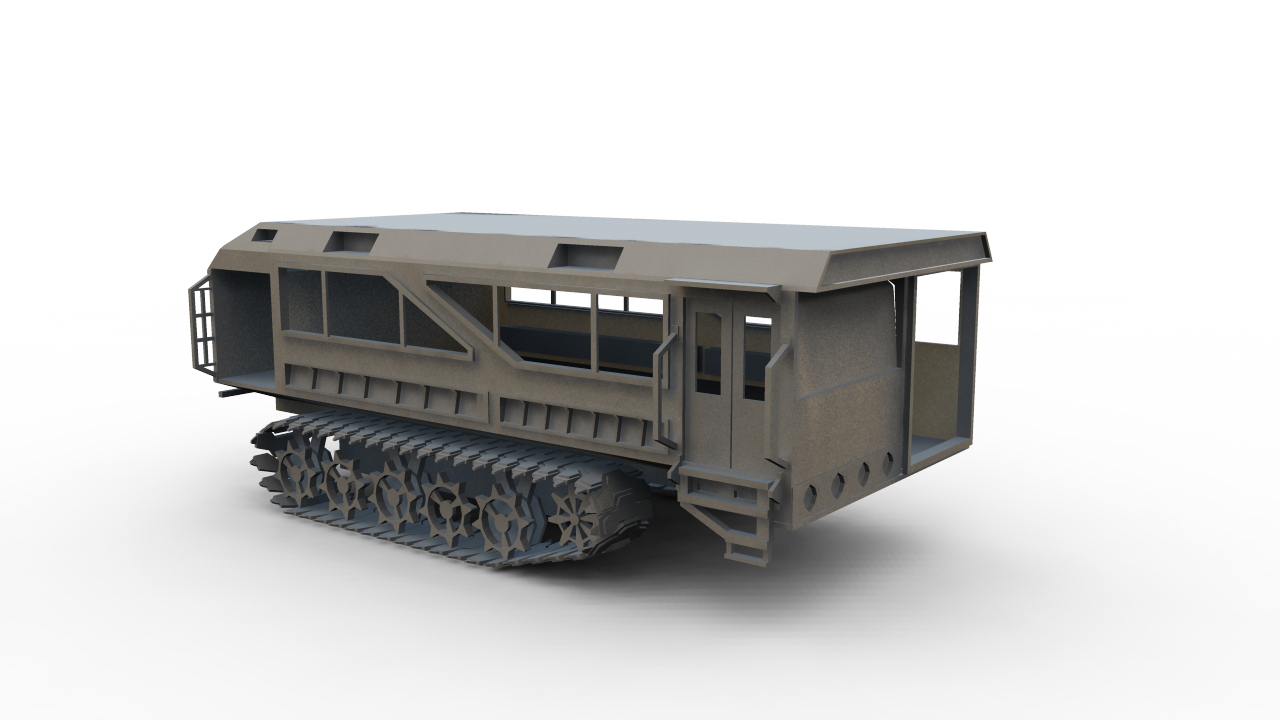 Evan Hiltz - 3D Generalist: Post-Apocalyptic Bus Concept