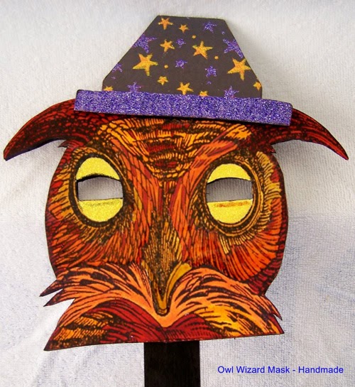 My Owl Barn: Paper Halloween Masks