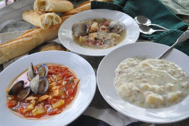 The Friday Friends: Clam Chowder Cook Off or TASTE off ( for Weekend ...