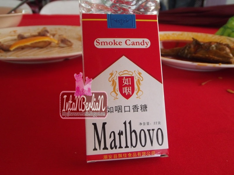 Gula-gula bentuk rokok @ Smoke Candy