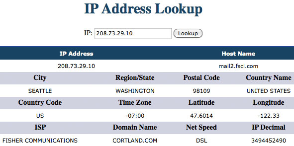 how to locate our phone or computer address and IP? - INFONISTAN
