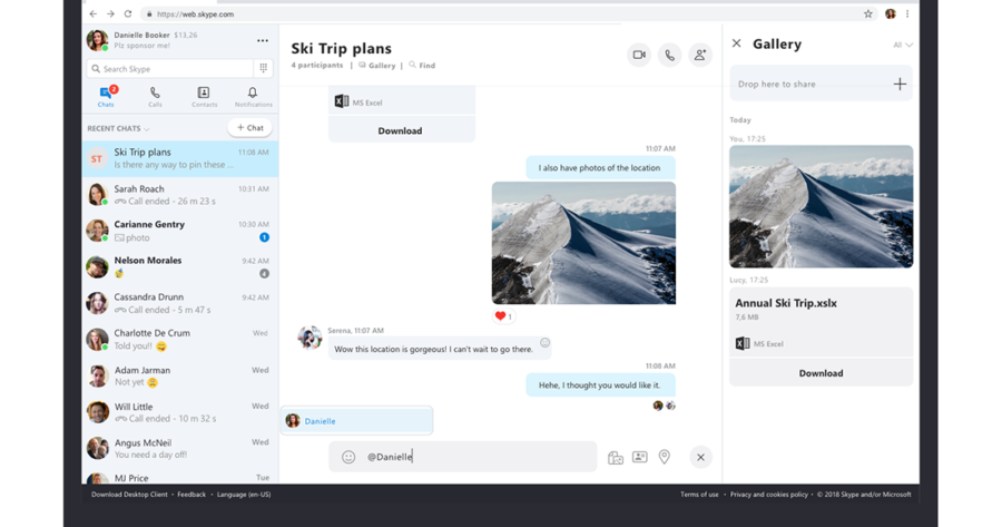 Il nuovo Skype Web è disponibile per tutti