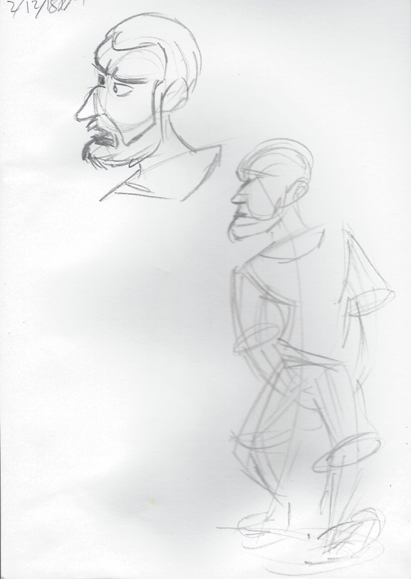 Animated Heads: Character design progression