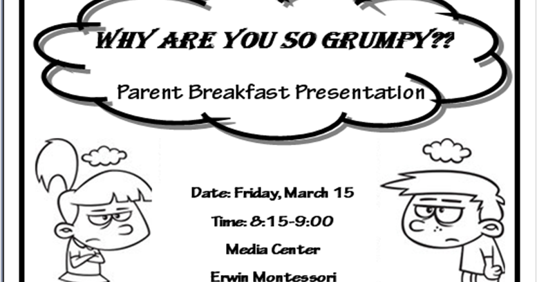 The Inspired Counselor: Why Are You So Grumpy? Parent presentation on ...