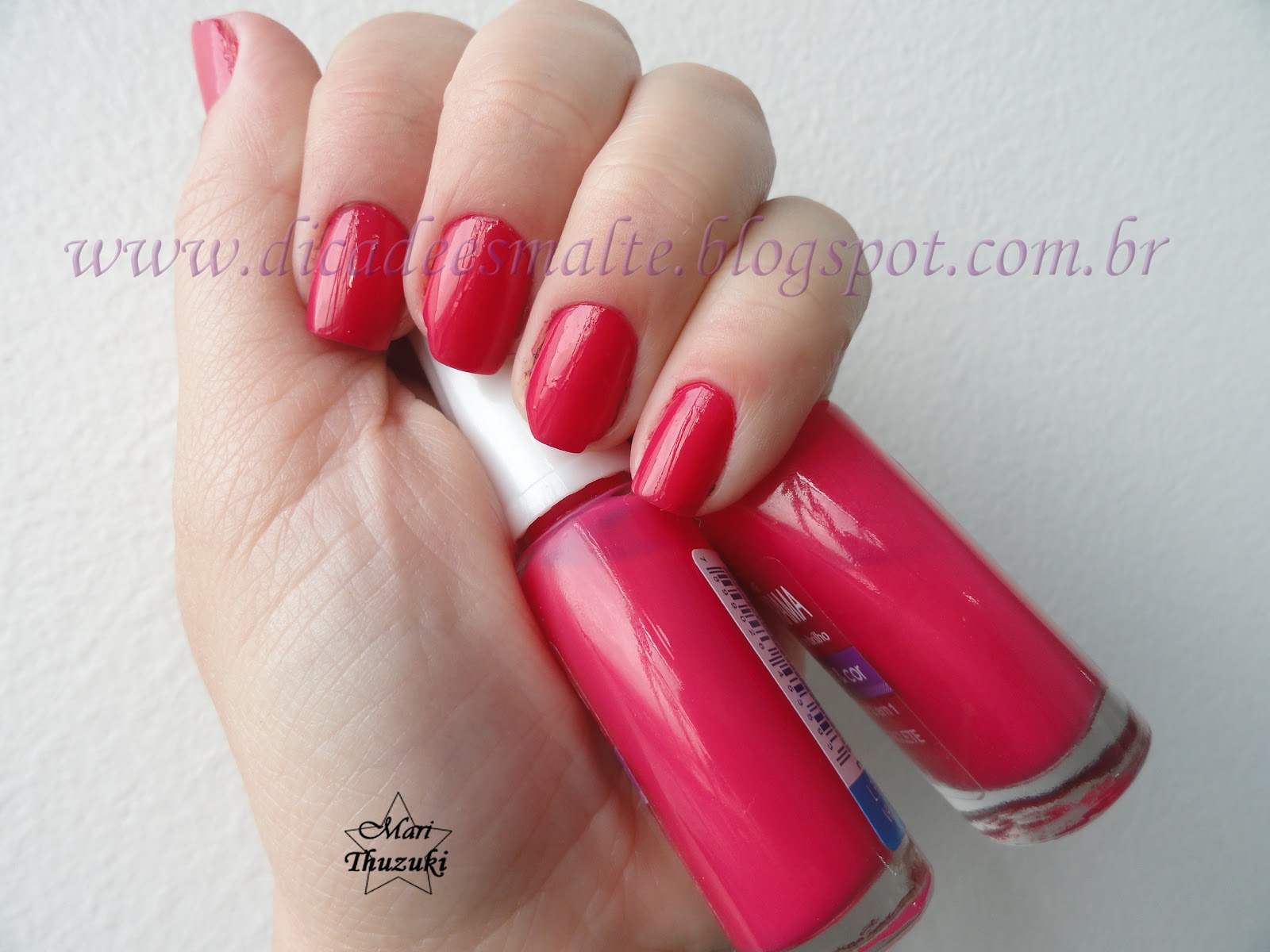 Dica de Esmalte: Rosa Chiclete X Rosa Sucesso - Colorama