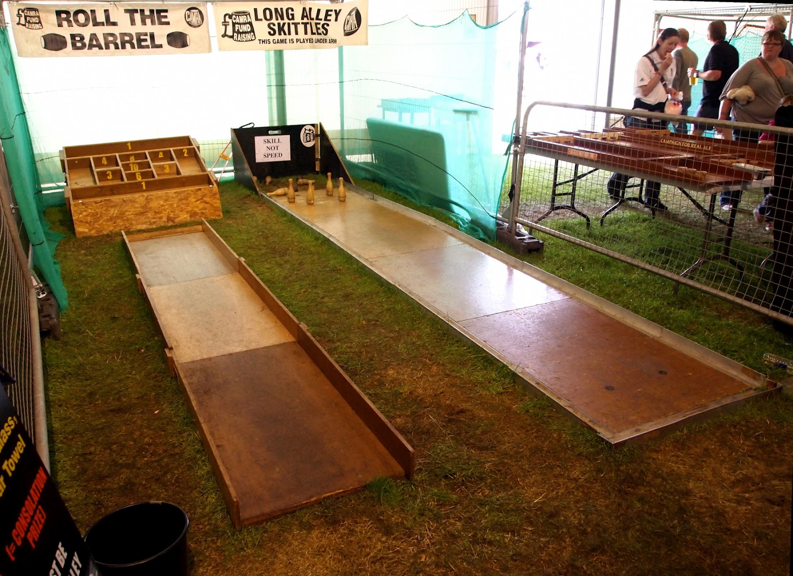 Shove it, Chuck it, Toss it...: Pub Games at CAMRA Beer Festivals