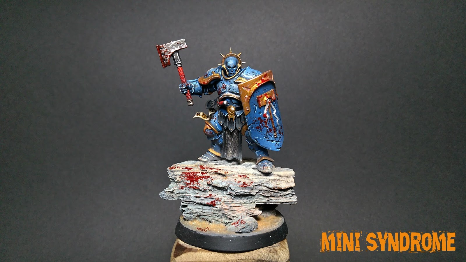 MINI SYNDROME HOBBY BLOG: Stormcast Eternal in blue