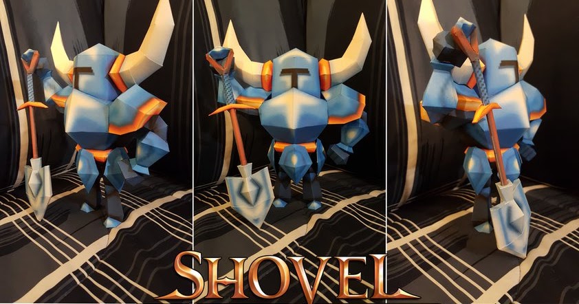 Shovel Knight Papercraft | Papercraft Paradise | PaperCrafts | Paper ...