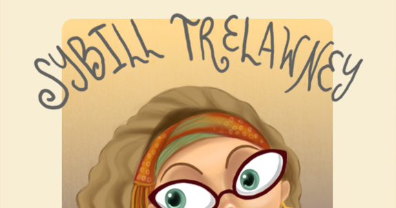 Book Girl: Art of the Day: Professor Sybill Trelawney