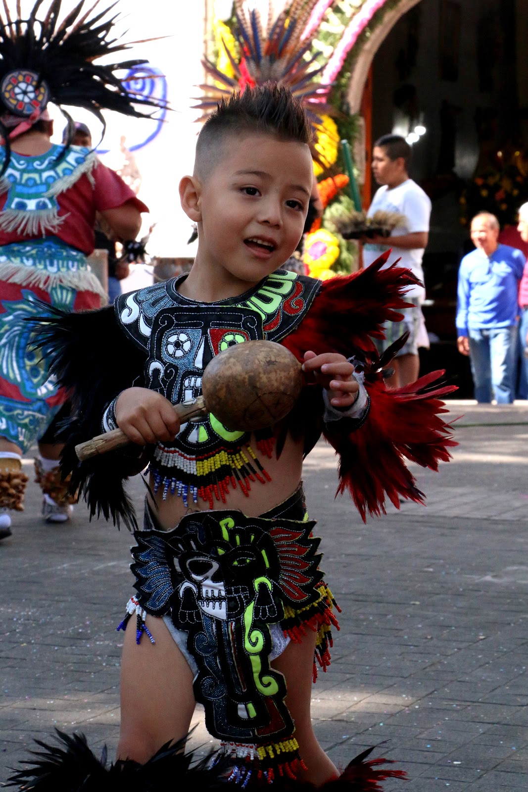Mexico City Ambles: Traditional Indigenous Dancers: Concheros and ...