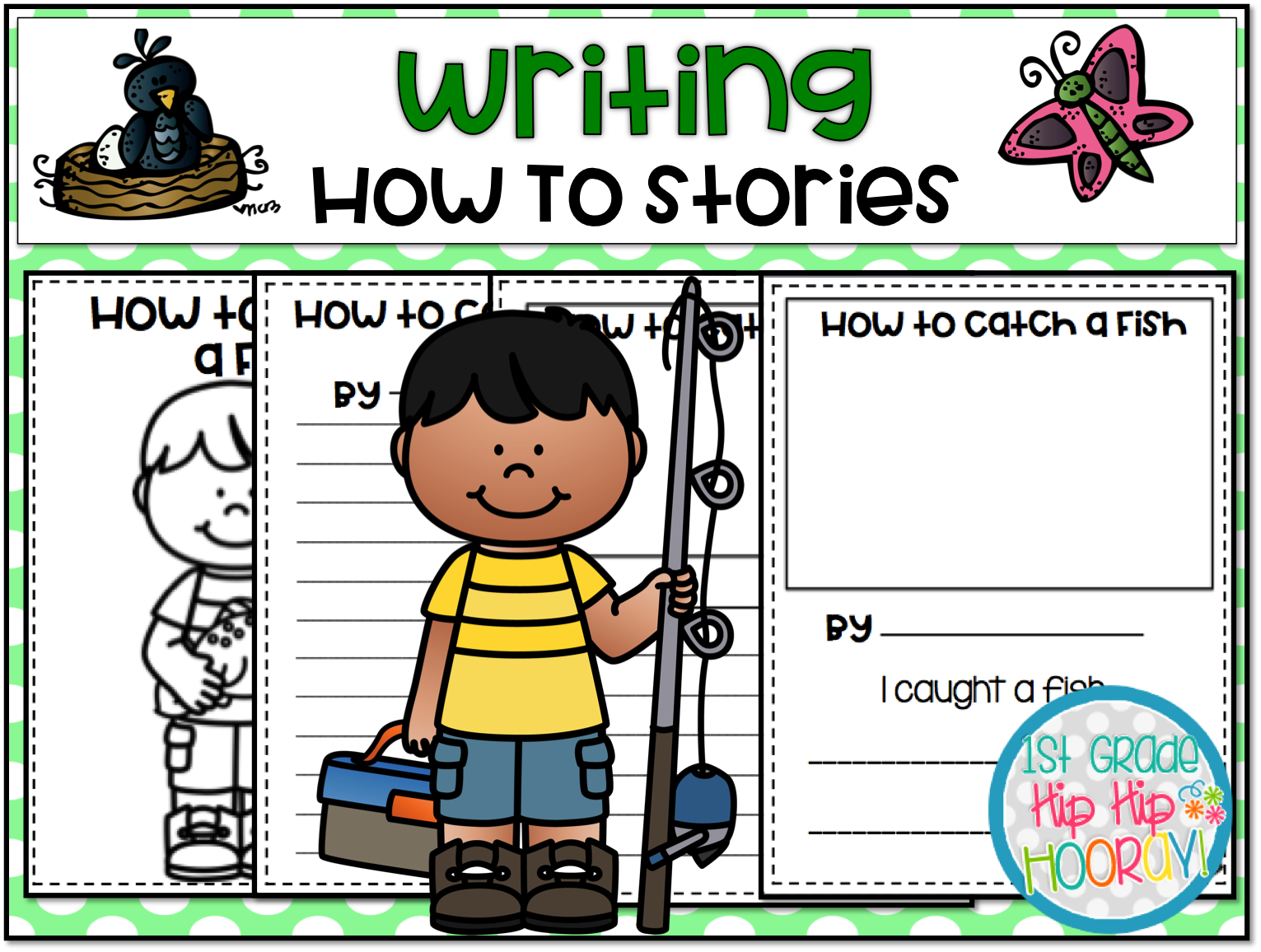 1st Grade Hip Hip Hooray!: Writing "how to" Stories...Spring Themed!
