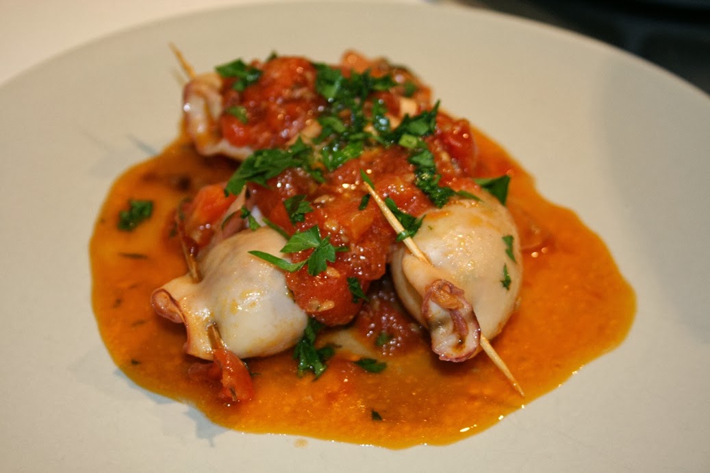 in cucina con Francy: totani ripieni in umido