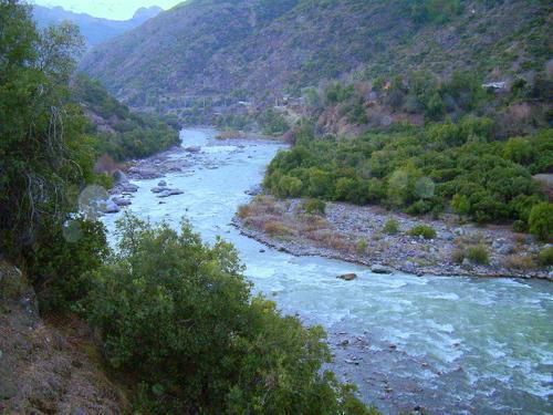 Volcanes, Rios,Ciudades y Pueblos de Chile: Rios Zona Centro