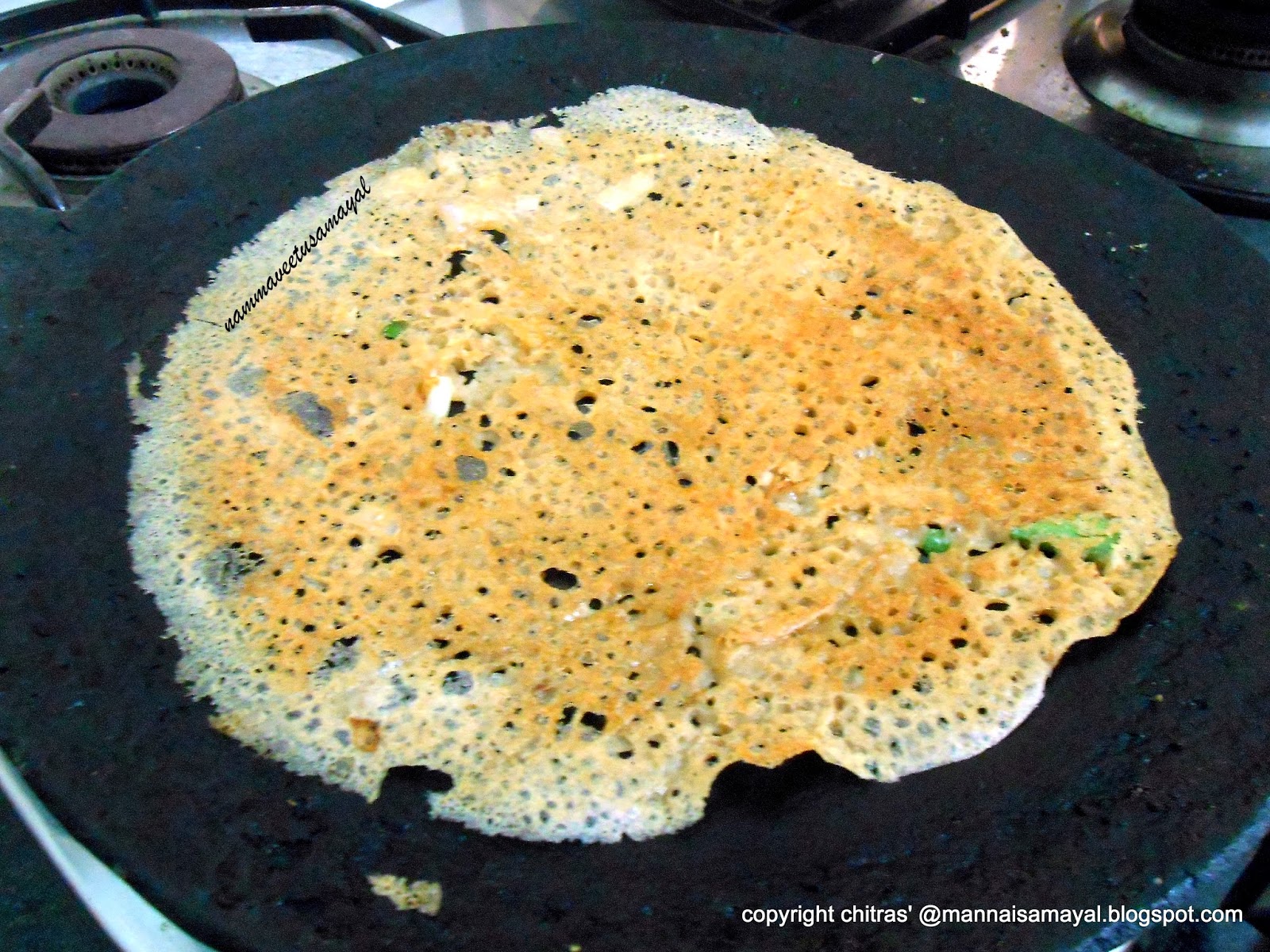 kalakkalsamayal: Thinai Dosai