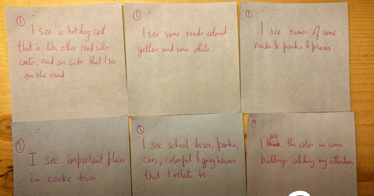 SEE, THINK , WONDER - PART ii