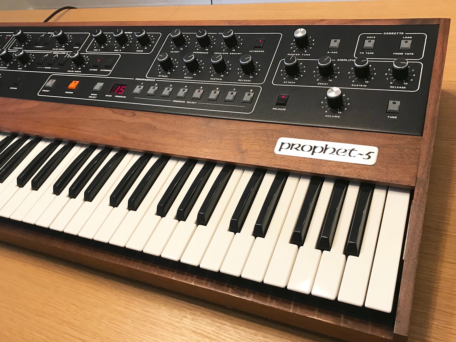 MATRIXSYNTH: Sequential Circuits Prophet 5 Rev 3 SN 2474 w/ MIDI