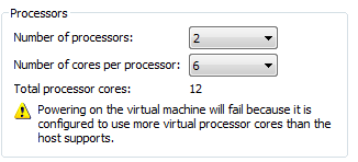 Kevinisms: VMWare Workstation proc vs core