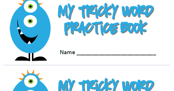 Peterson's Pad: My Tricky Word Practice Book Freebie