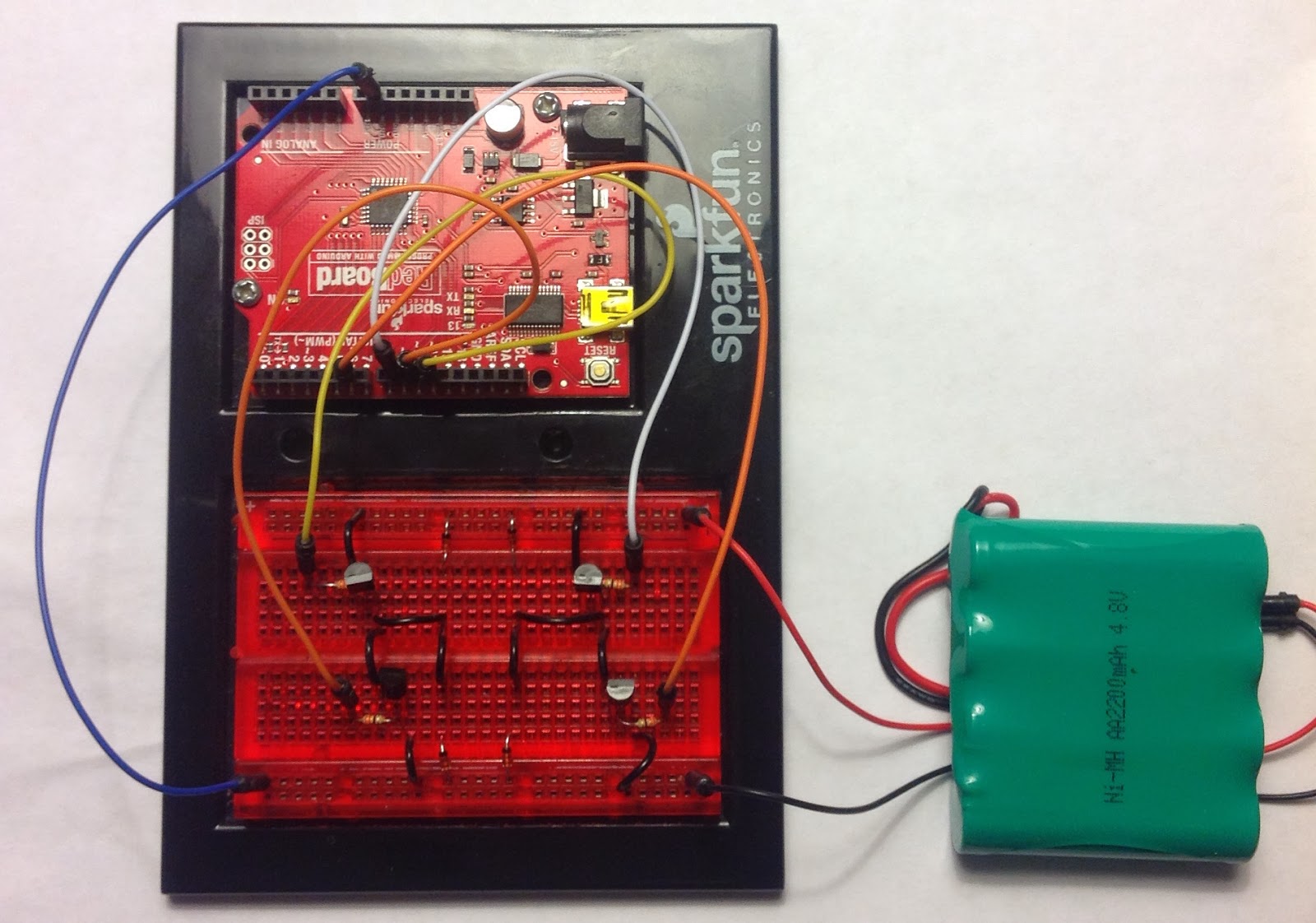 Arduino - How To's: Motor Control using and H-Bridge