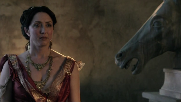 real housewives of athens: Spartacus Vengeance who is this actor being ...