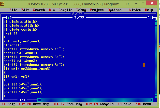 PROGRAMACION BASICA : EJERCICIOS C++ (2)