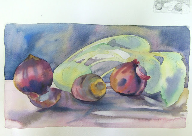 Gilly Marklew watercolour artist and tutor: March 2018