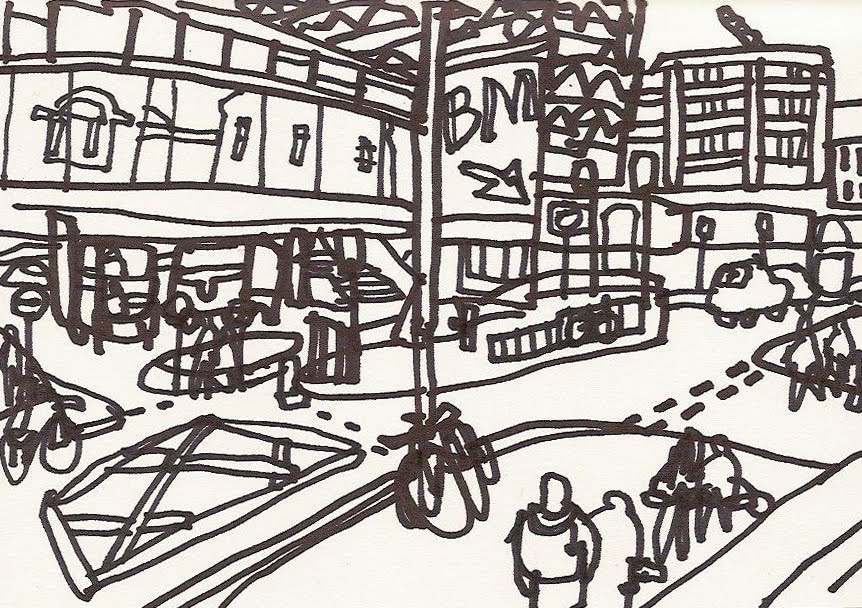 Urban Sketchers London: Meet the correspondents: James Hobbs