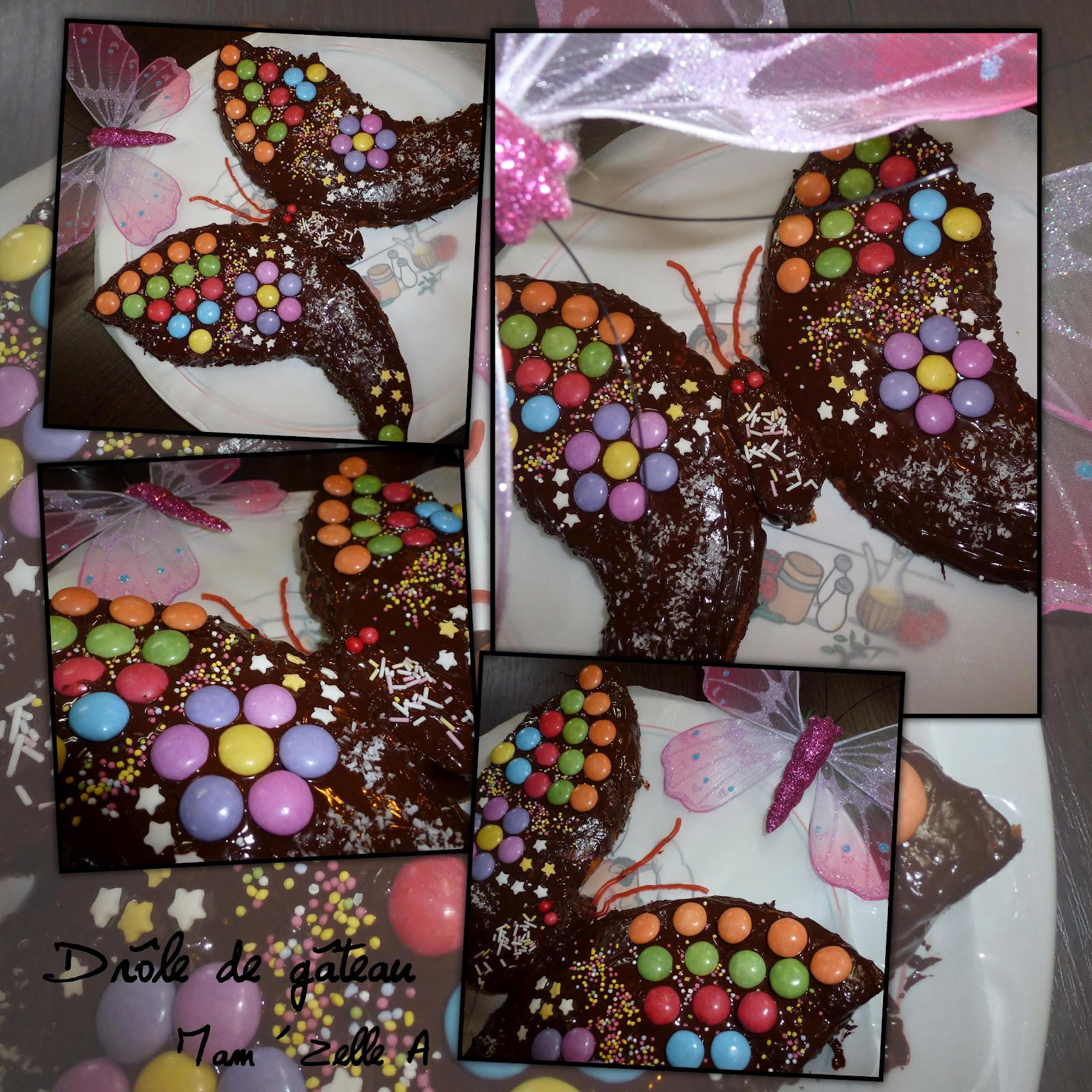 "Le p'tit train-train de Mam'Zelle A": ♫ Vole ♪ Vole ♪ Vole ♪ Papillon