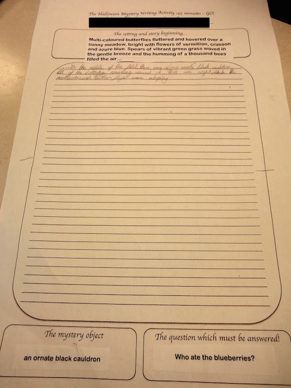 horizons - imagine, dream, discover: Mystery Writing